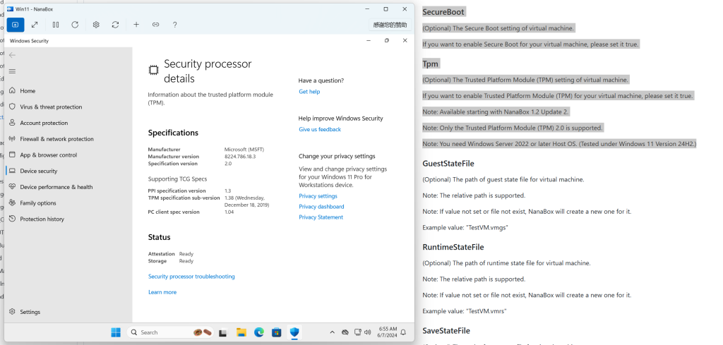 VMwareやVirtualBoxの競合、仮想化ソフトウェアNanaBox、Windows 11ゲスト向けにTPM 2.0サポートを追加 – ゼロかぼ